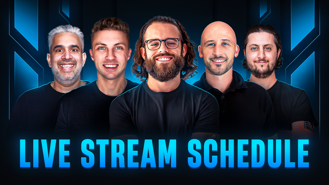 Upcoming Live Streams