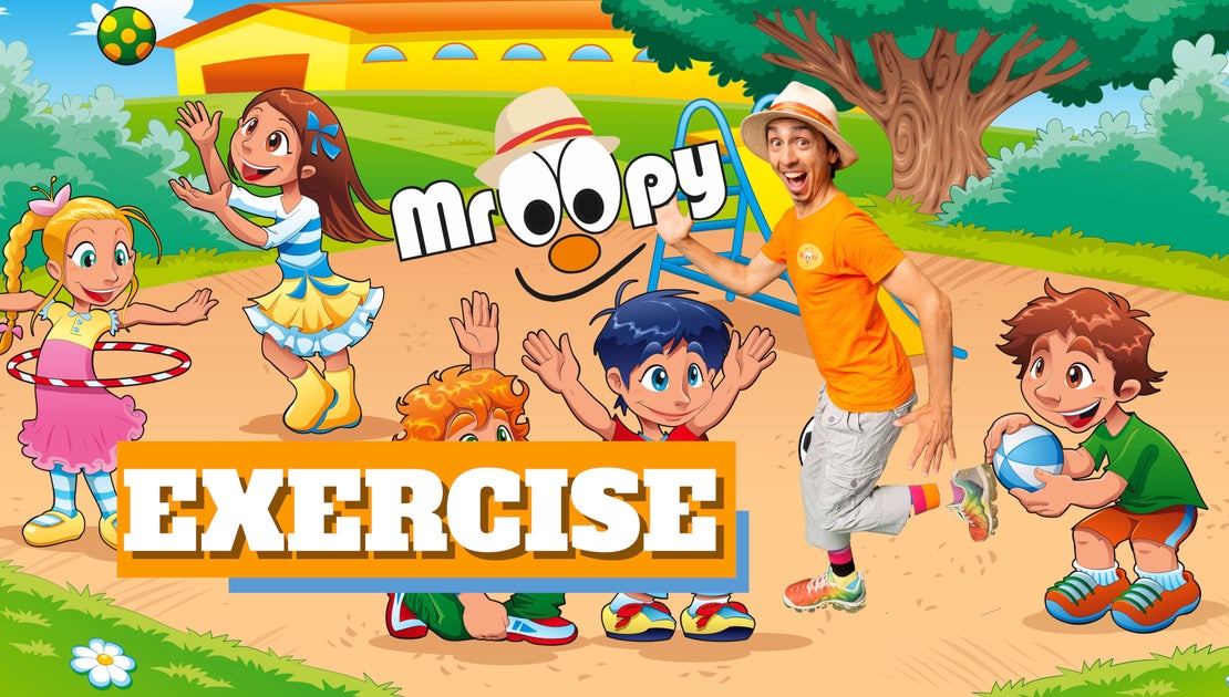 Workout Tabata Fun Exercises For Kids with Mr Oopy