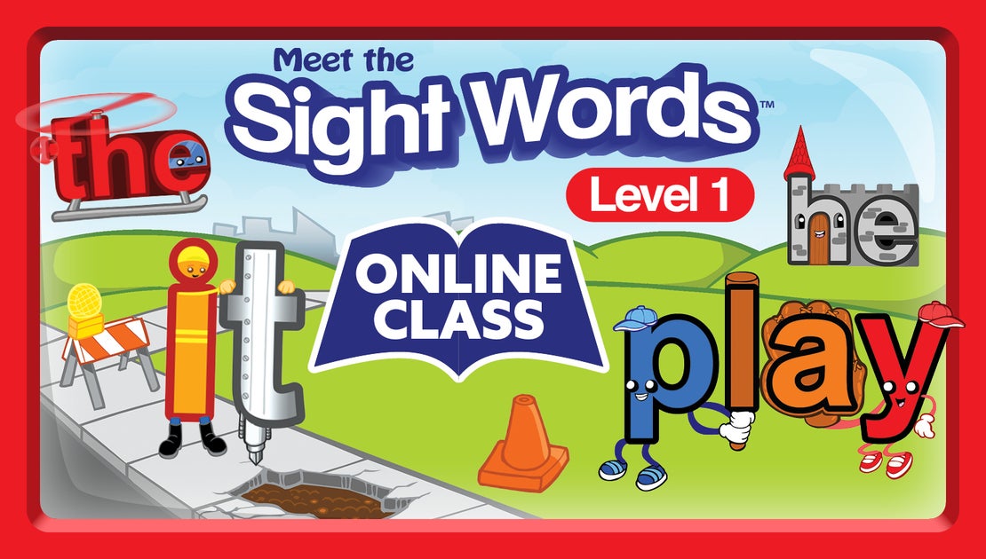 Preschool Prep Kids Club | Classes | Meet the Sight Words 1