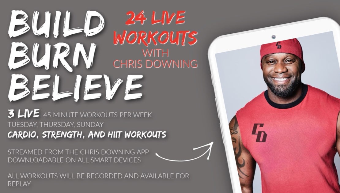24 Live Workouts With Chris Downing | Chris Downing