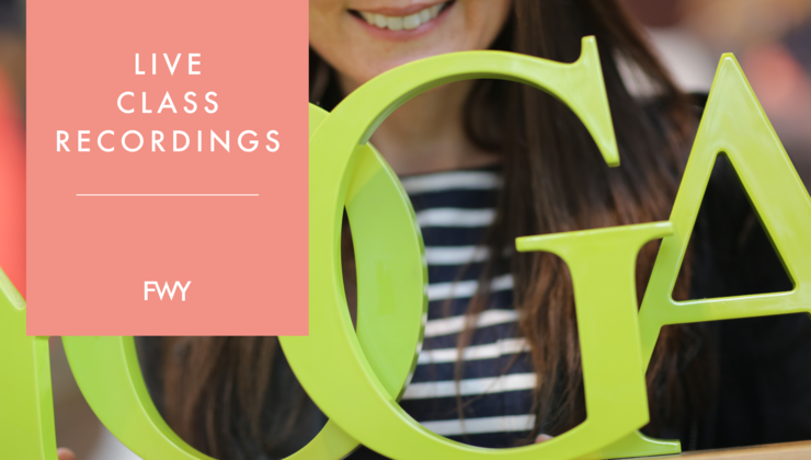 REPLAYS: LIVE ZOOM CLASSES