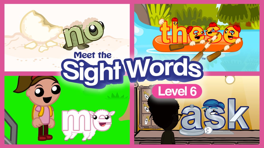 Preschool Prep Kids Club | Meet the Sight Words Level 6 | Exclusive ...
