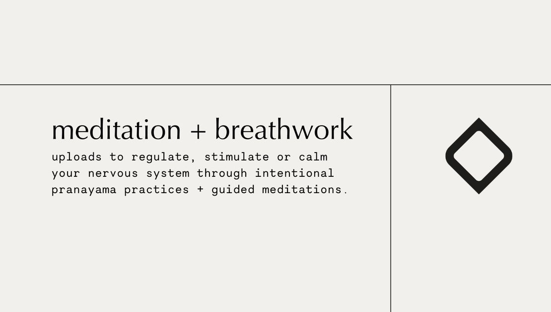 guided meditation + breathwork | sit + breathe with us. | The ...