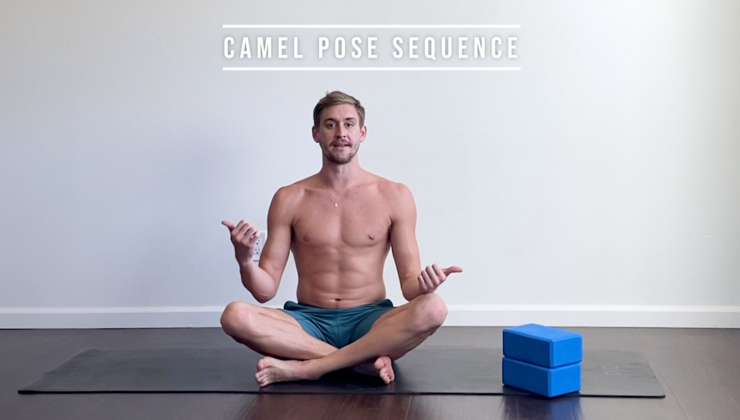camel pose sequence