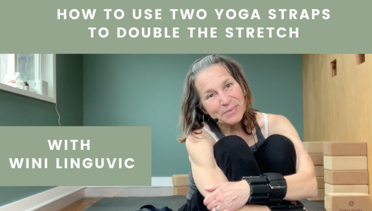 Two Yoga Straps To Double Your Stretch | The Elevate Practice