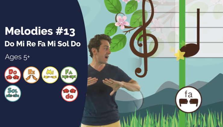 Melodies 13—Do Mi Re Fa Mi Sol Do