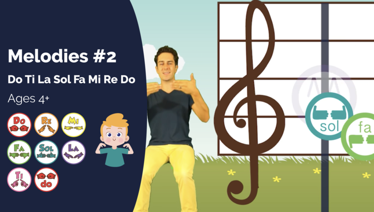 Melodies 02—Do Ti La Sol Fa Mi Re Do