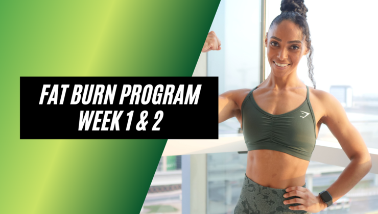 FAT BURN: Week 1 & 2 | MrandMrsMuscle