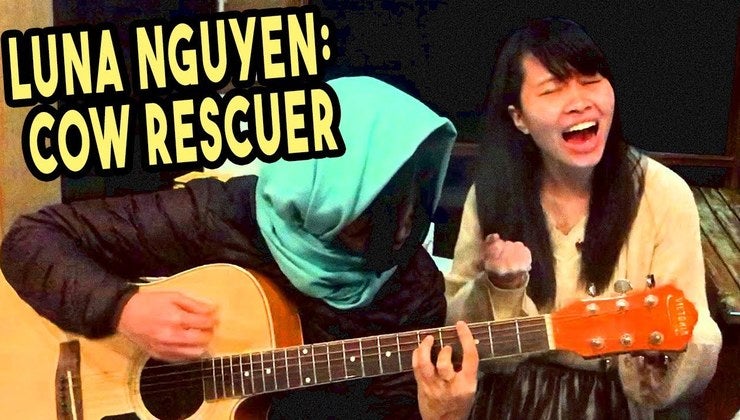 Luna is a Friend to the Bees and Cows of the Mountains (Mou | Means TV