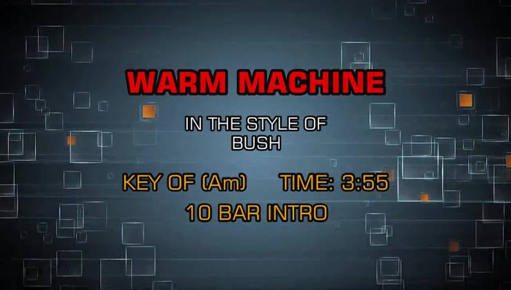 Bush - Warm Machine
