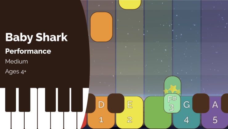 Baby Shark—Piano (Performance)