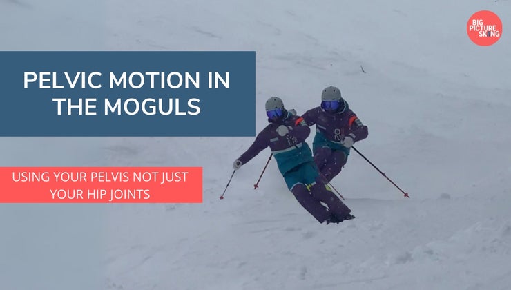 Master Pelvic Motion in Mogul Skiing