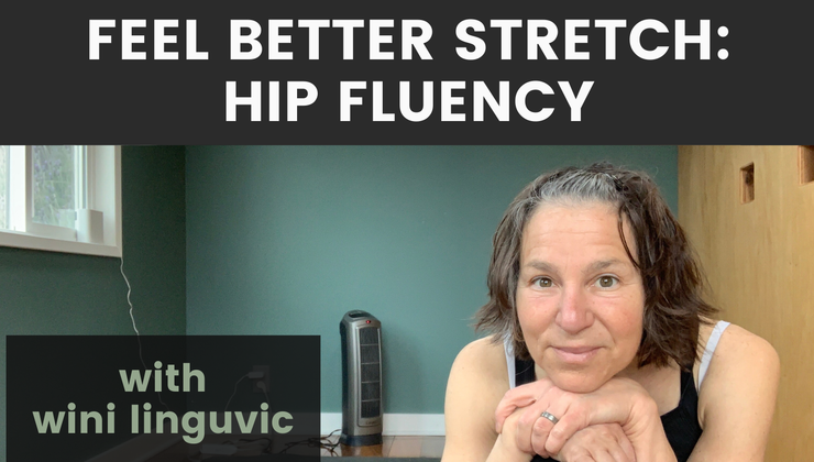 Feel Better Stretch: Hip FLuency | The Elevate Practice