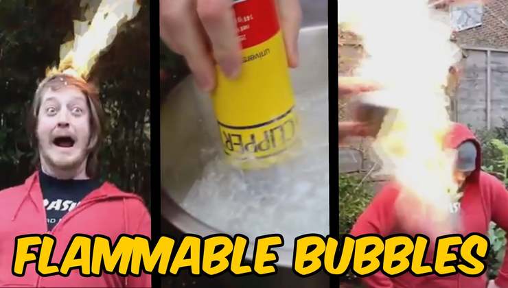 Flammable Bubbles | Where's My Challenge