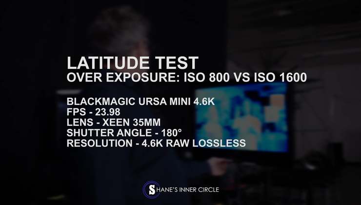 Latitude Test: Over Exposure ISO 800 vs ISO 1600