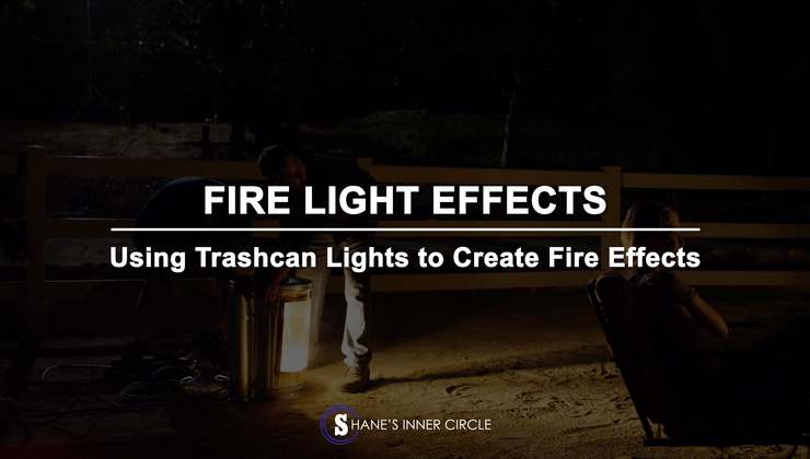 How to Use A Fire Effects Light with Real Fire