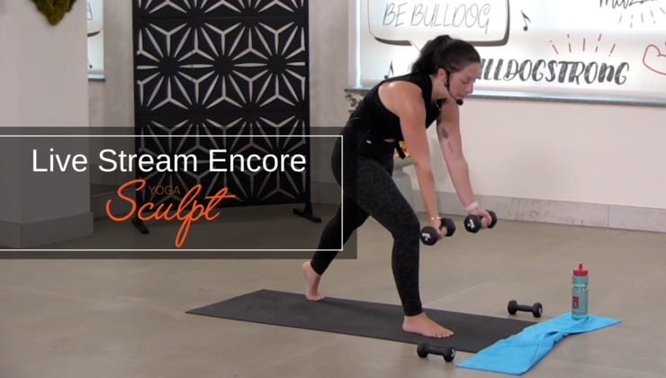 Full body workout online | Yoga with weights | Cardio class