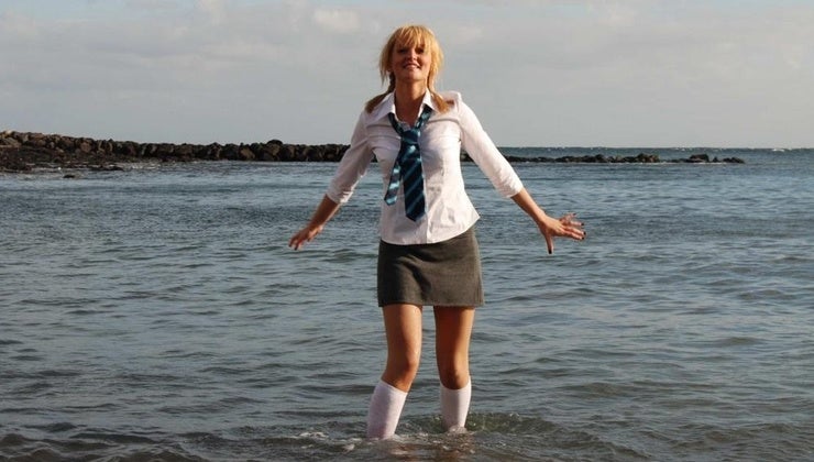Ellie In Uniform Mostwam