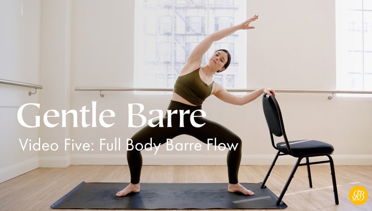 Gentle Barre #5 - Full Body Barre Flow | Barre Base Anywhere