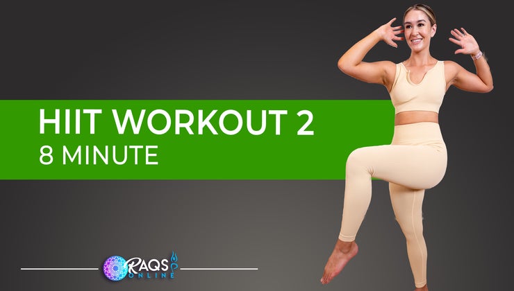 8 Minute HITT Workout from home!