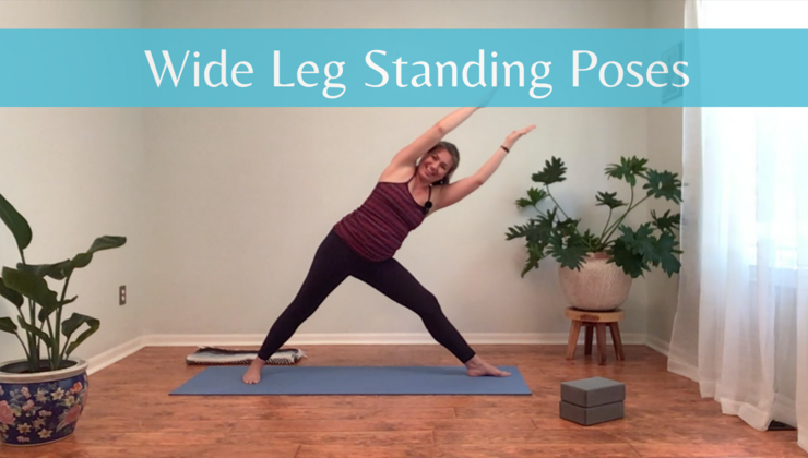 Wide Leg Standing Poses | Yoga with Phoenix