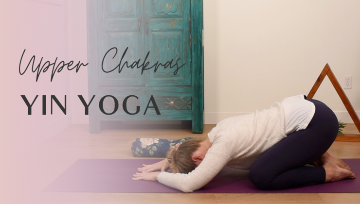 Third Eye + Crown Chakra | 30 min Yin Yoga | Yoga With Kristen