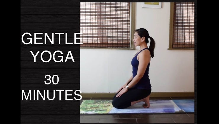 Gentle Yoga for All Levels - Seated Poses and Stretches - 3 | Yoga ...