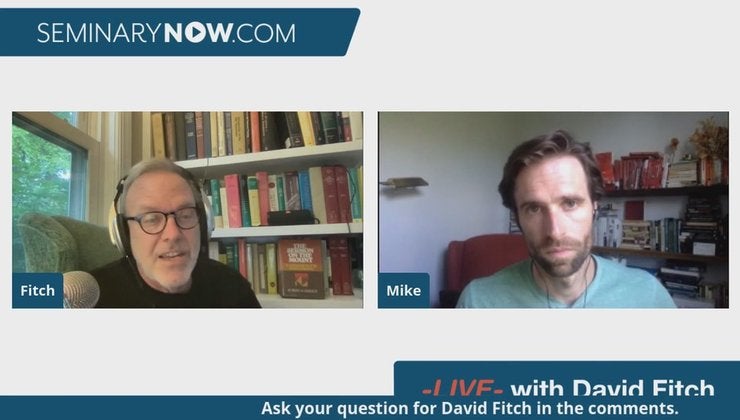 Live with David Fitch (June 2021) | Seminary Now