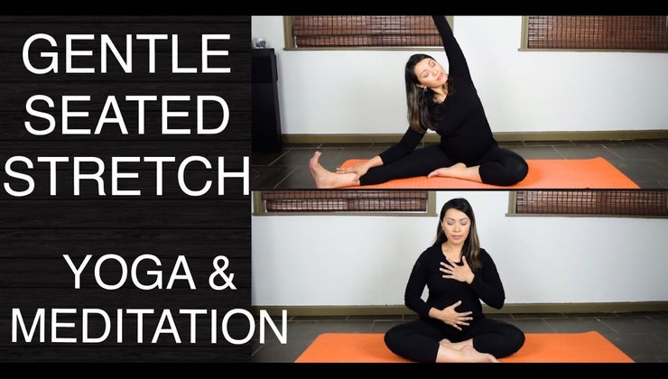 Gentle Yoga - Seated Poses, Stretches, and Meditation - 20 | Yoga ...