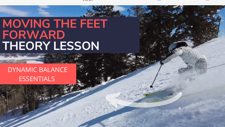 Master Dynamic Balance in Skiing Turns