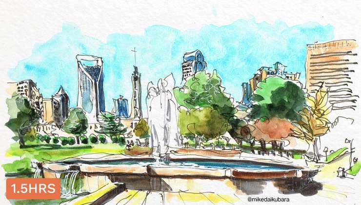 Approaching Complex Scenes with Basic Techniques and Tools