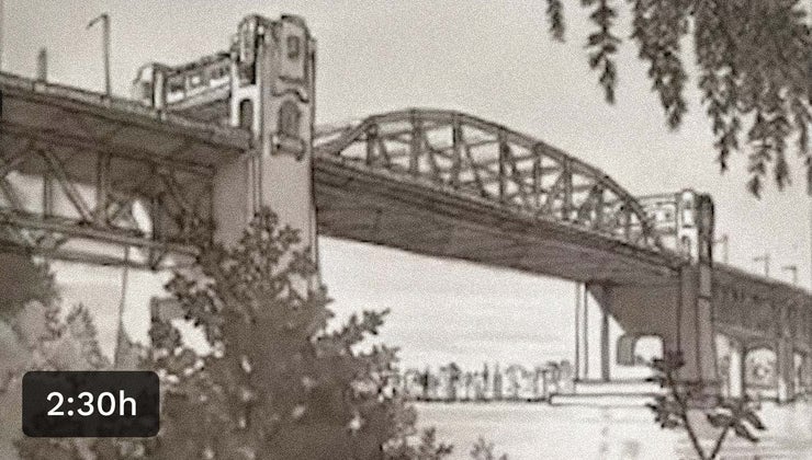 Sketch and Ink: Easy Techniques for Complex Urban Scenes