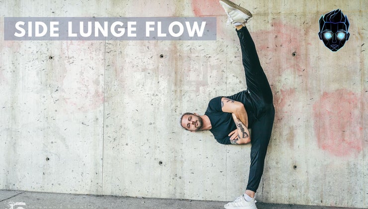 Side lunge flow | The Pole Wizard