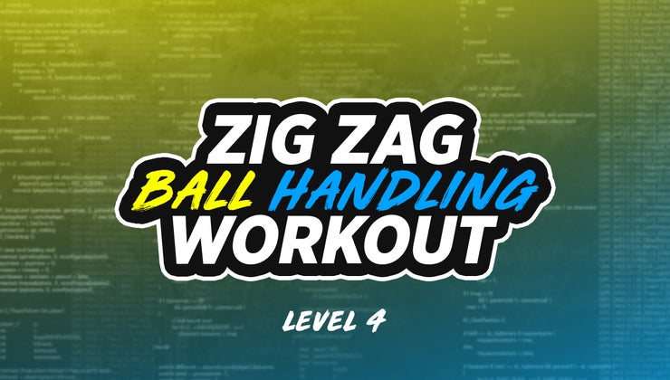 Zig Zag Dribbling: LVL 4 | In The Lab+