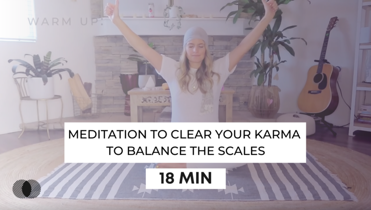 Meditation to Clear Your Karma to Balance the Scales