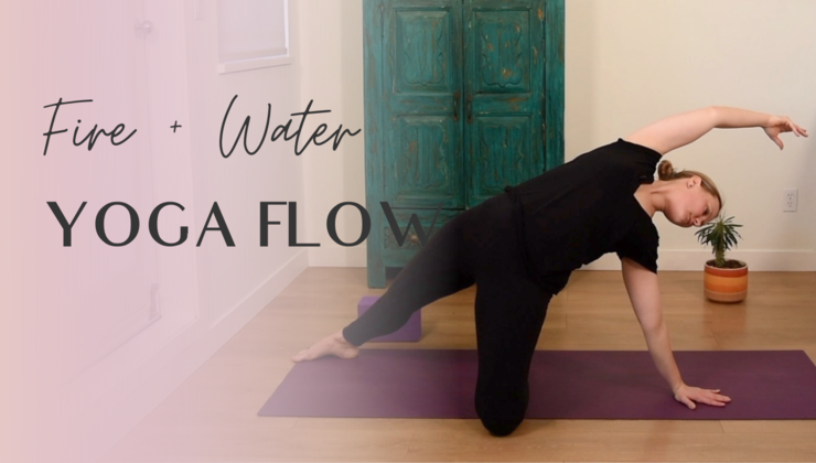 Fire + Water | 65 min Yoga Flow for Winter | Yoga With Kristen