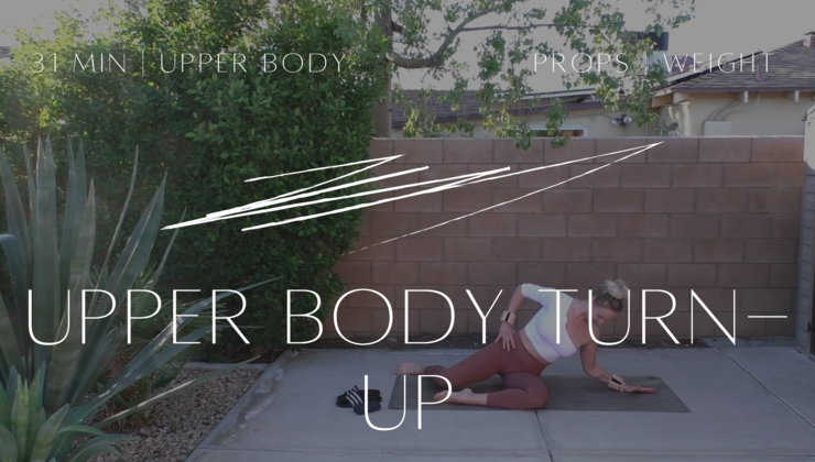 UPPER BODY TURN UP ( the burn ) | The Ara Movement