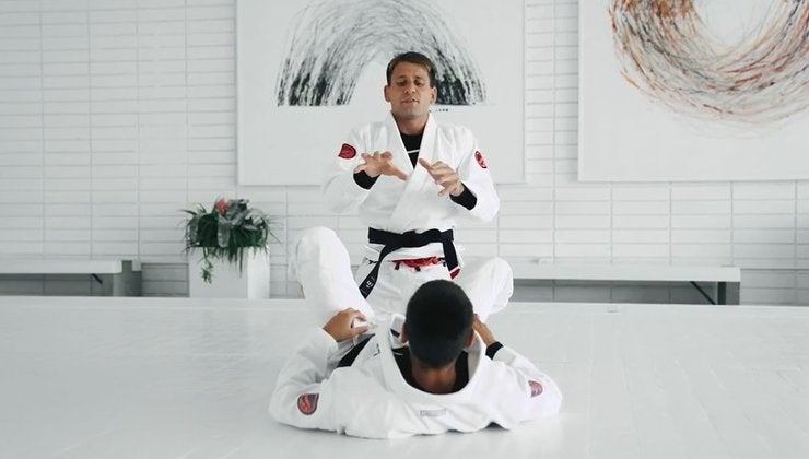 Part 1: Options Using Knee to Escape Collar and Sleeve Control on Top