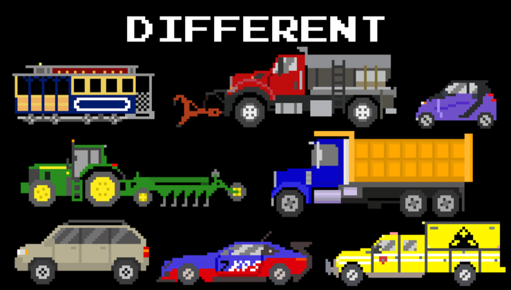 Opposite Vehicles 2 | The Kids' Picture Show