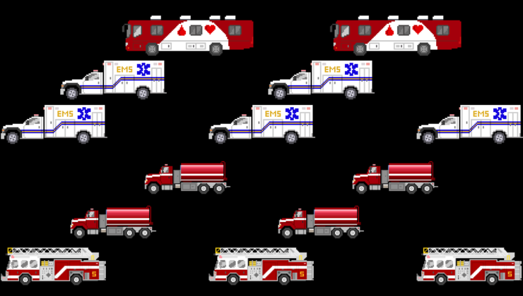 Vehicle Patterns 7 - ABC, AAB & ABB Patterns | The Kids' Picture Show