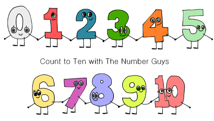 Count to Ten with The Number Guys! | The Kids' Picture Show