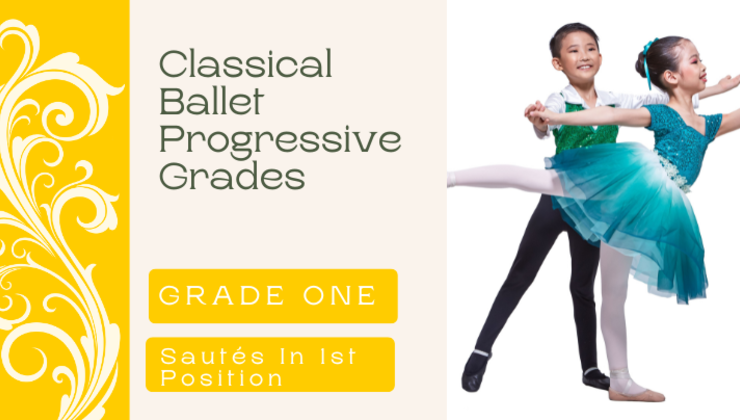 Grade 1 - 10 sautés in 1st position | Comdance