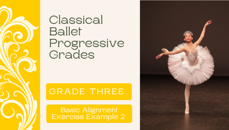 Grade 3 - 12 basic alignment exercise example 2 | Comdance