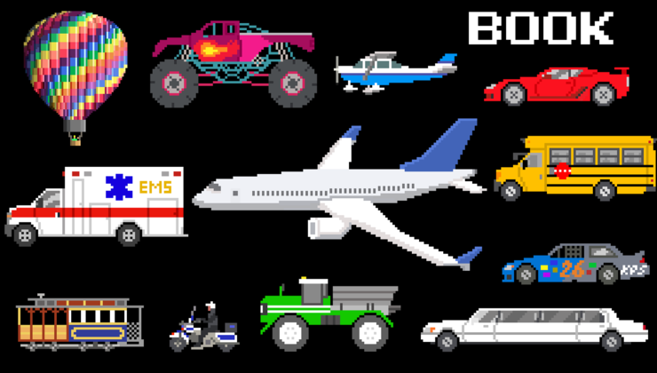 Vehicles Book Version Collection | The Kids' Picture Show