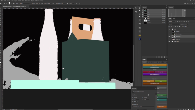 Organizing files for use in Photoshop | 3D Render Passes | PRO EDU