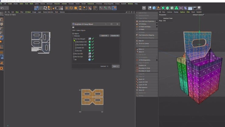 Tutorial on Exporting The UVs For Photoshop | 3D Modelling