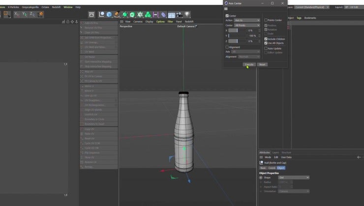 Exporting UVs For Photoshop | 3D Modelling in C4D Tutorial