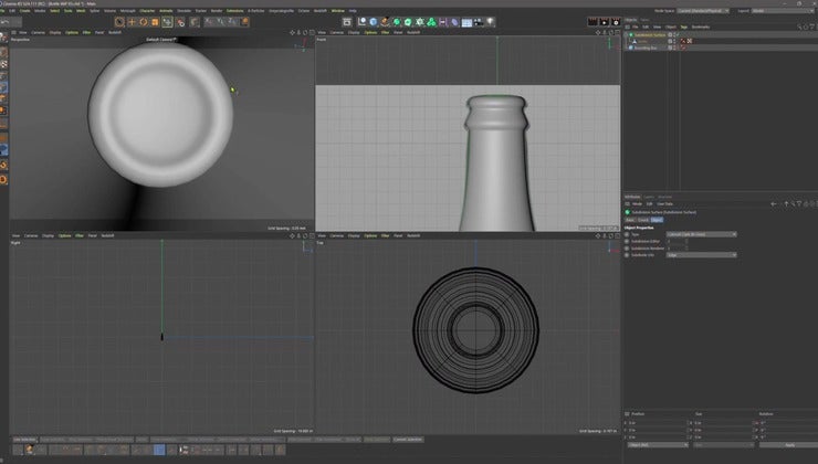 Creating Holding Edges For Subdivision Surface With Loop Cut