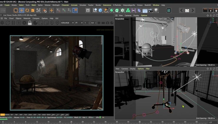 Preparing Our Scene File In Cinema 4D | PRO EDU Tutorial | PRO EDU