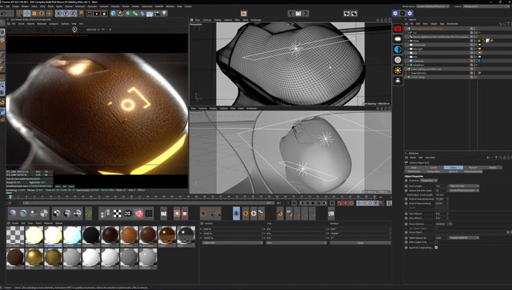 Mouse Tactical Pause | Computer Mouse Rendering Tutorial